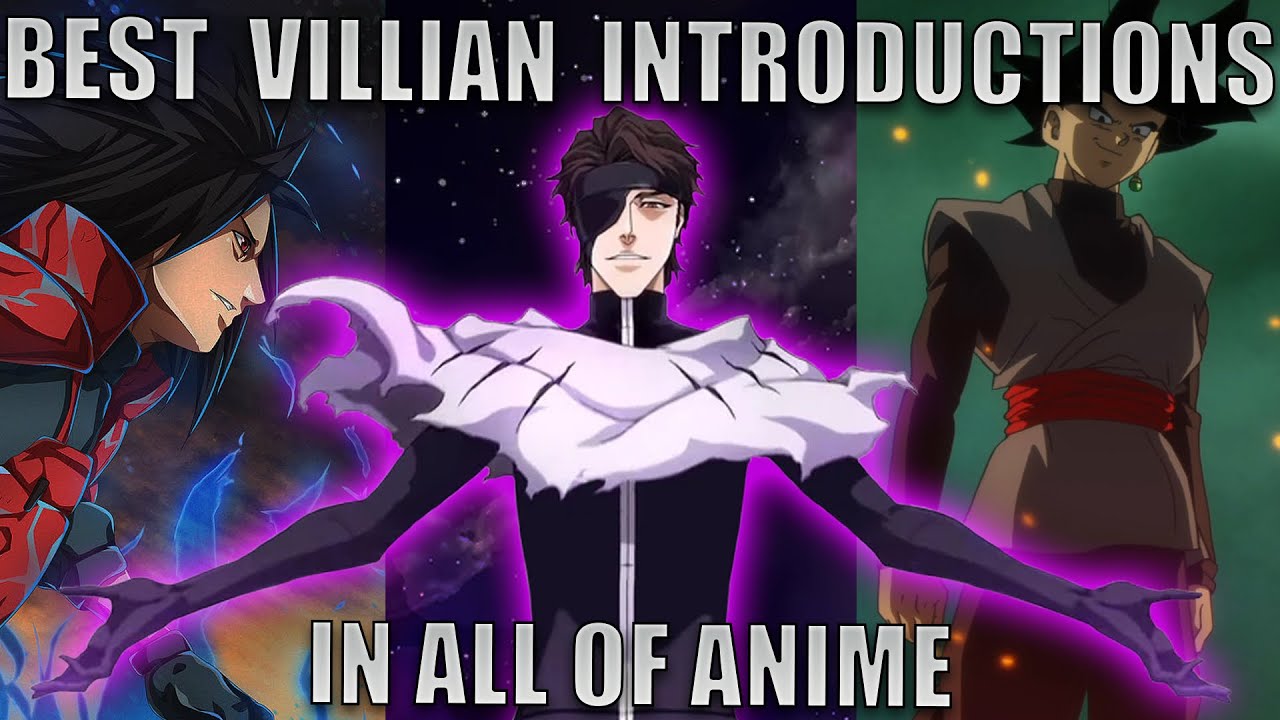 The BEST Villian Introductions in All of Anime - YouTube