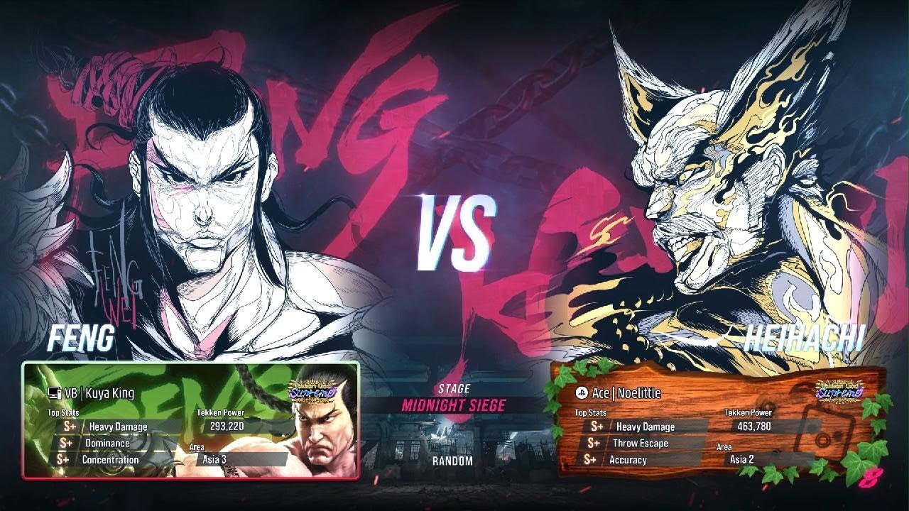 Tekken 8 Ranked - Kuya King (Feng) vs Noelittle (Heihachi) - YouTube