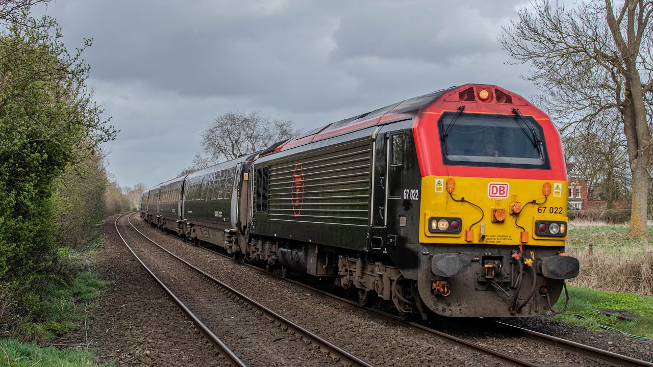 Transport For Wales Class 67 Hauled Sets 05/04/24 - YouTube