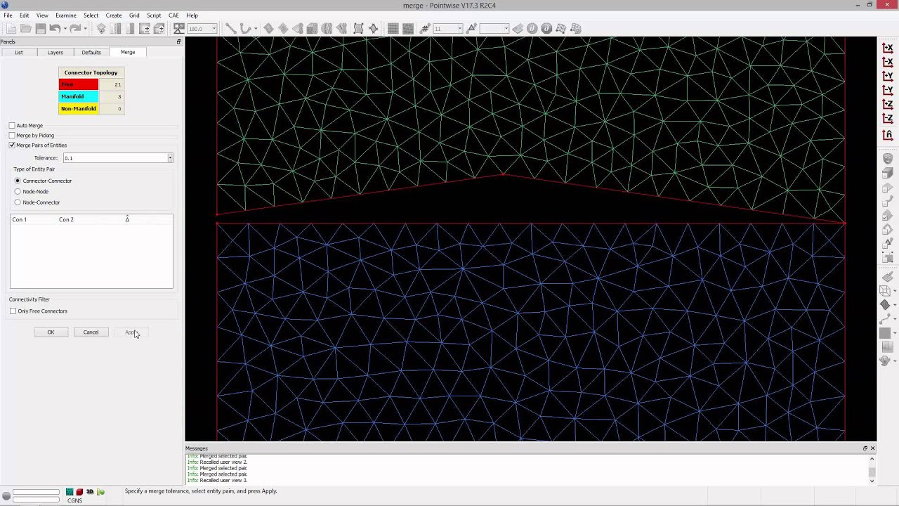 Fault Tolerant Meshing Using Grid Merge - YouTube