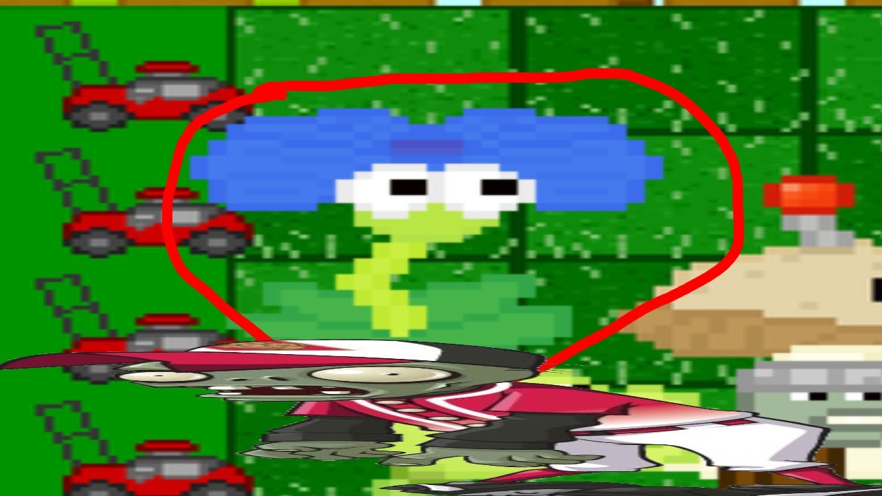 Plants vs zombies 8-bit beta #3 new op plant? - YouTube