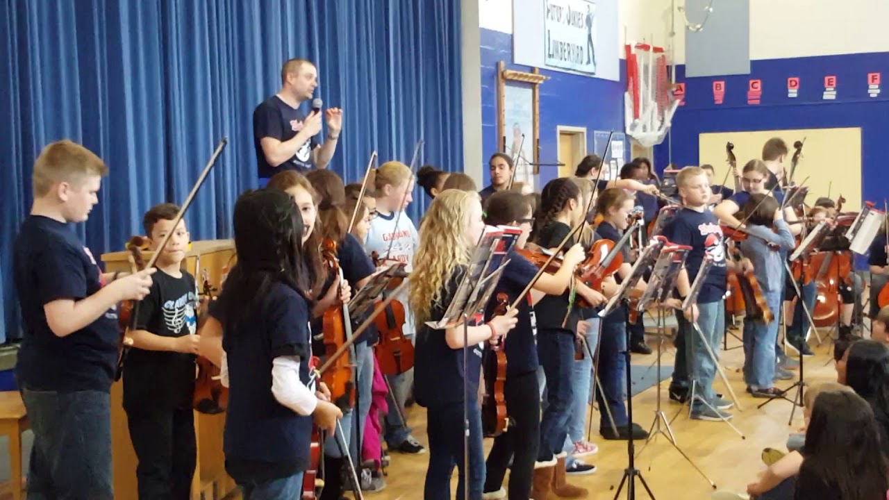 Clardy Elem 5th Grade Strings/Choir Concert 2 - YouTube