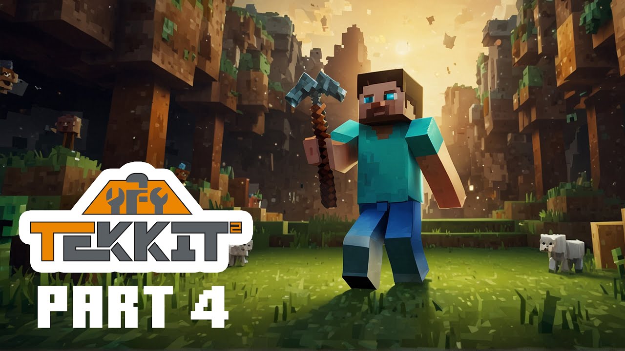 Power & Machines | Let's Play Minecraft Tekkit 2 | Ep4 - YouTube