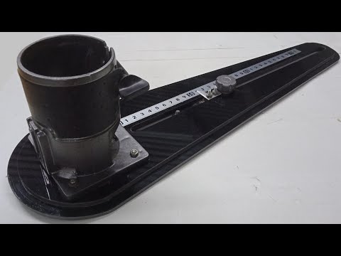 device less than $10 irreplaceable in the work! circle cutting jig-woodcraft