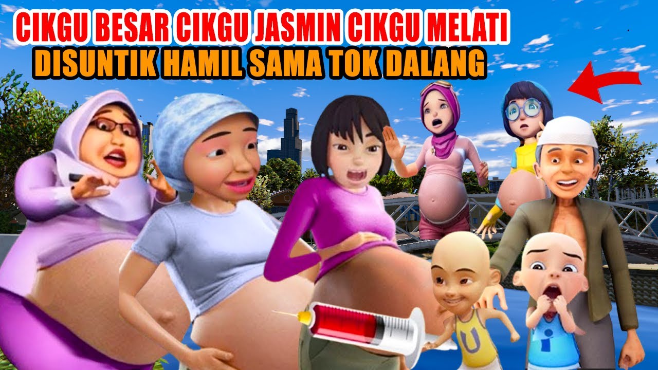 CIKGU BESAR CIKGU JASMIN CIKGU MELATI DISUNTIK HAMIL SAMA TOK DALANG ...