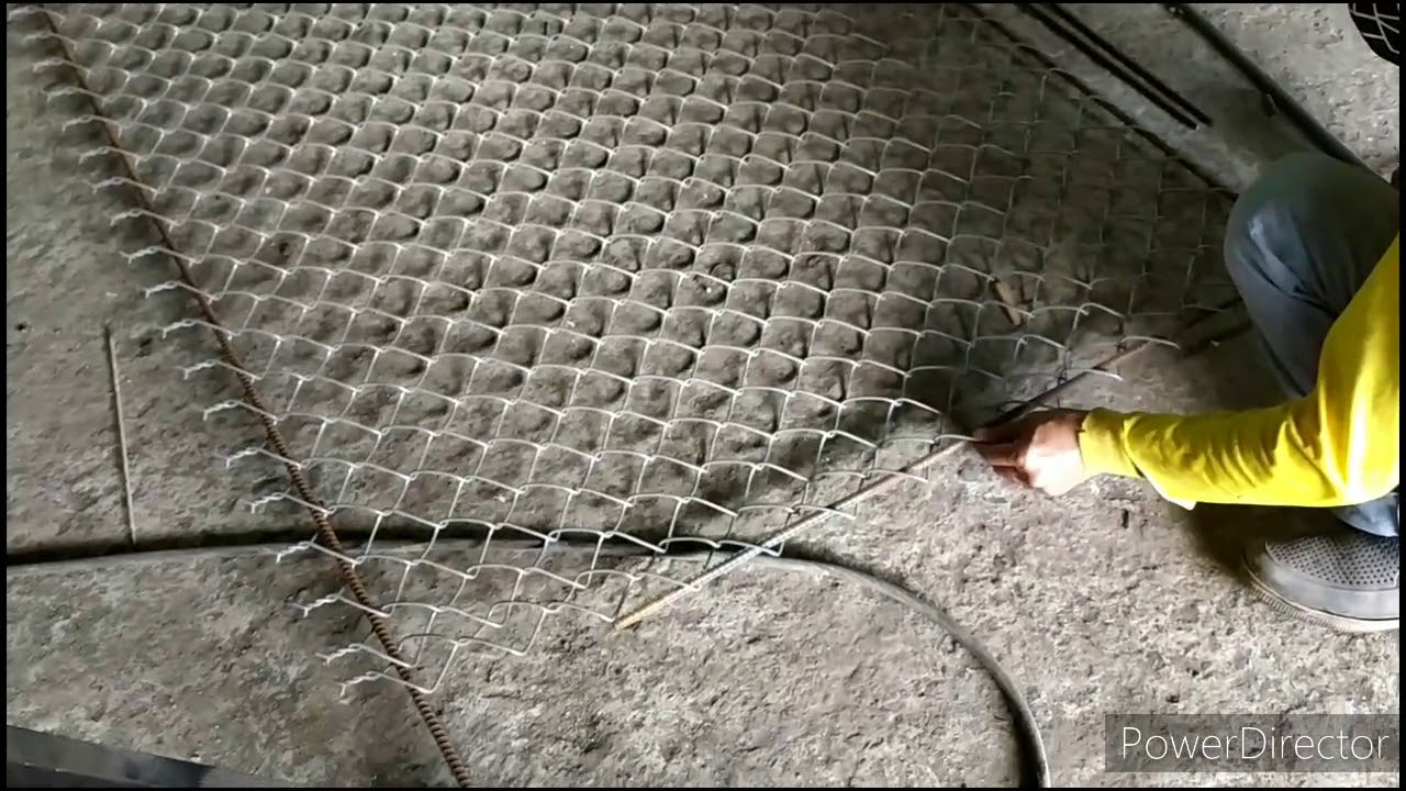 Paggawa ng Steel Fence using Cyclone Wire Paano? - YouTube