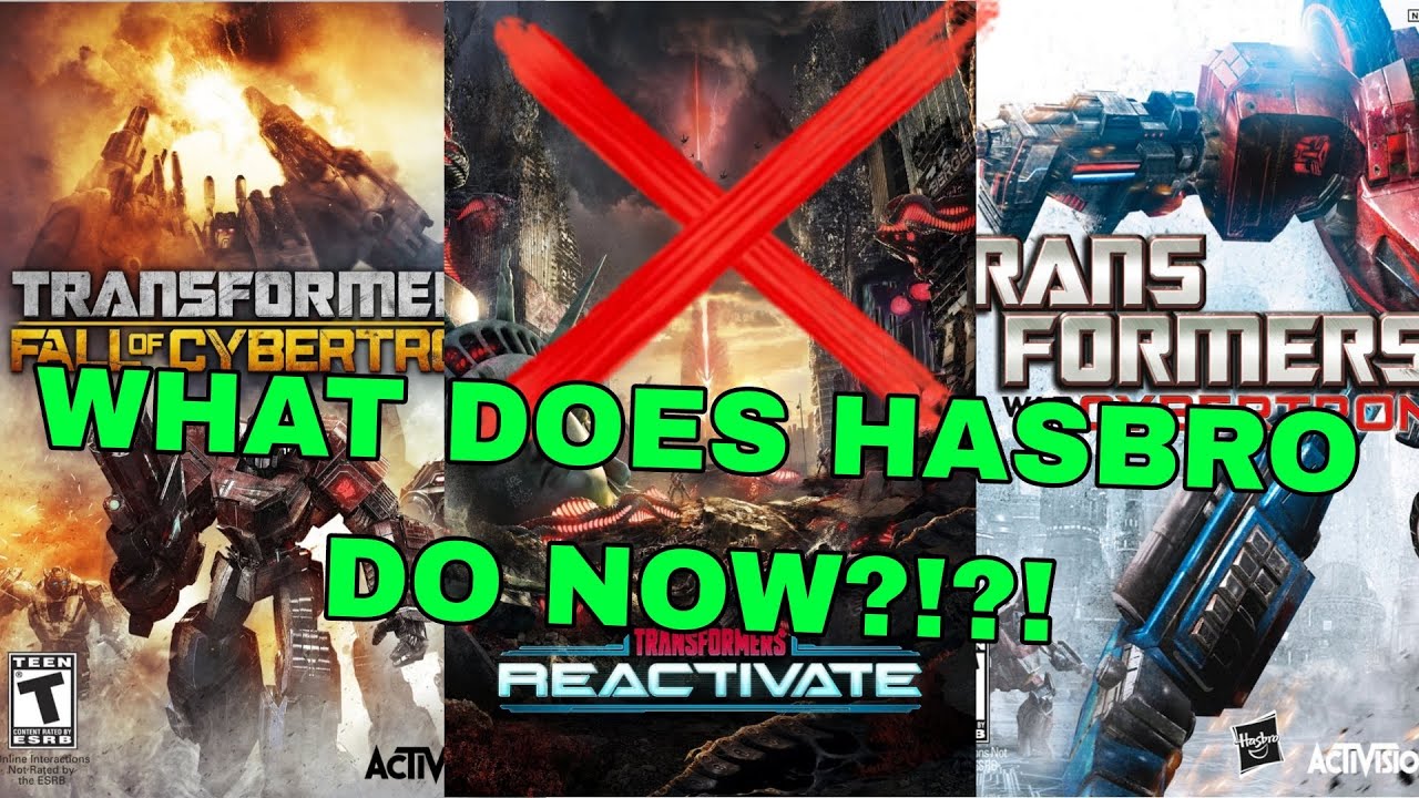 What Transformers Game Will Hasbro Make Now? - YouTube