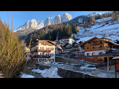 After snow ❄️ full video campitello di fassa italy🇮🇹