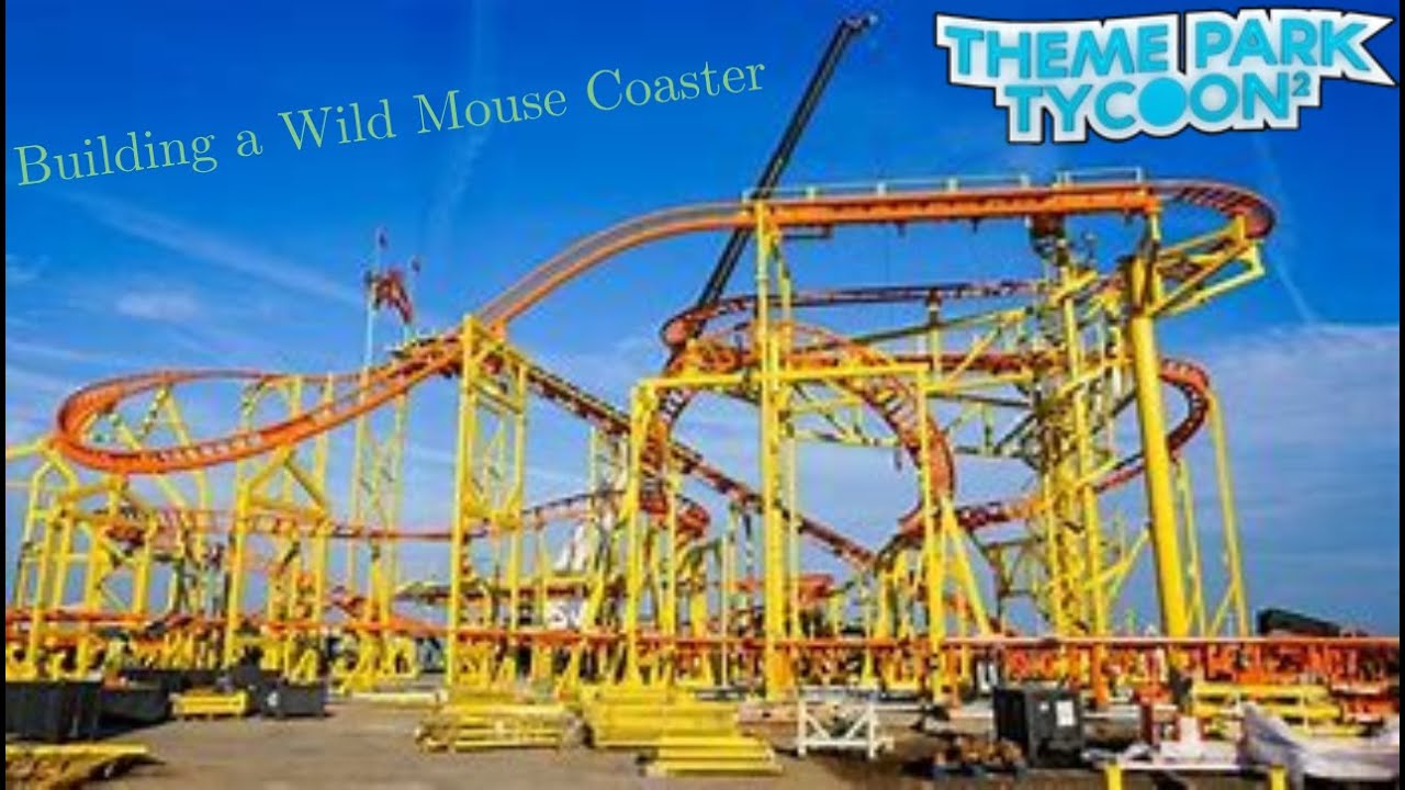 Custom Wild Mouse Coaster Tutorial in Theme Park Tycoon 2 - YouTube
