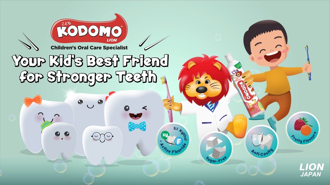 Kodomo Jingle - Your Kid's Best Friend For Stronger Teeth - YouTube