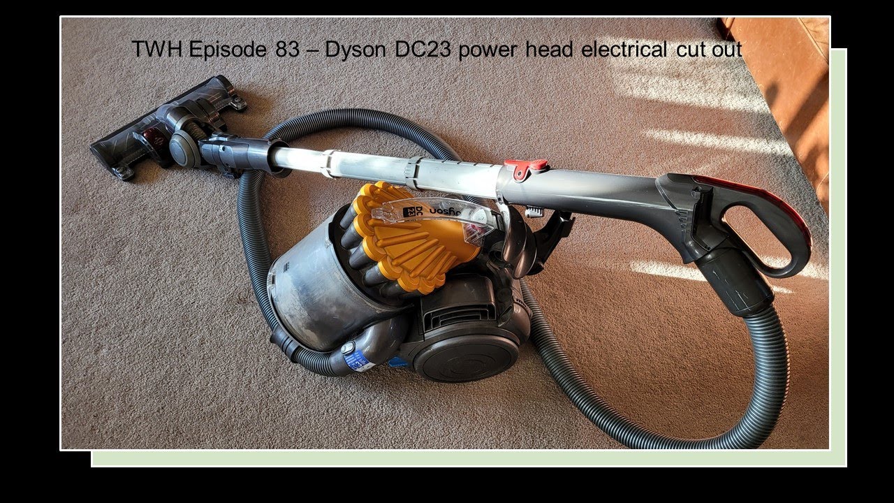 Dyson DC23 power head electrical issue - YouTube