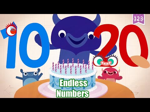 Endless Numbers 10 🔢20 - YouTube