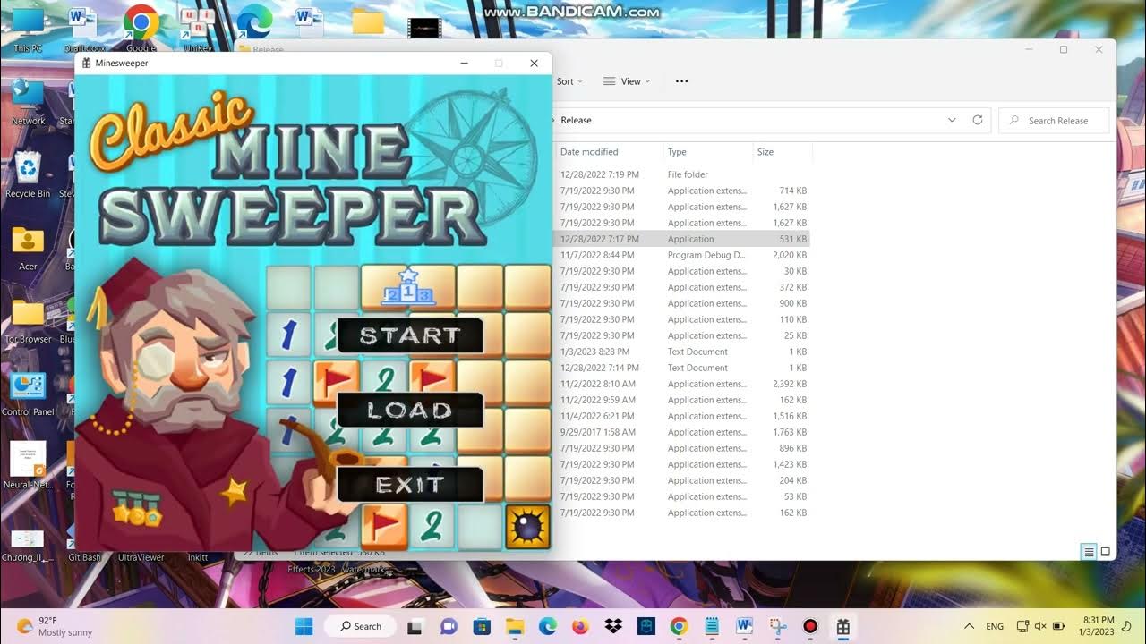 Minesweeper Demo Video - YouTube