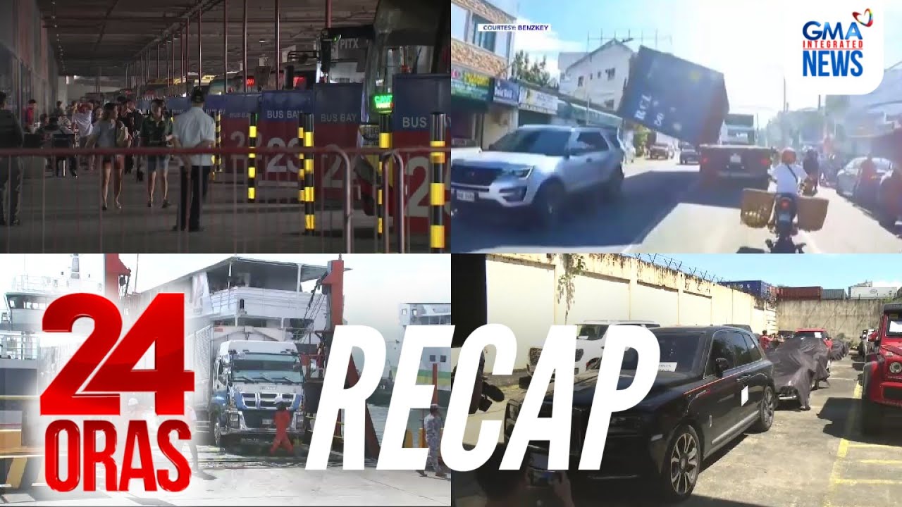 24 Oras: (Part 1) Dagsa ng mga pasahero ngayong Undas | Nahulog na ...
