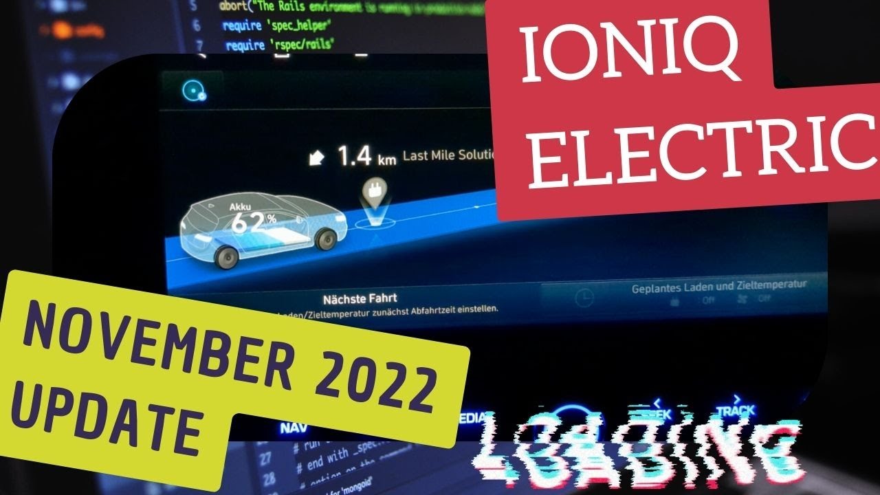 Ioniq Electric - Firmware Update November 2022 - Updateprozess und ...
