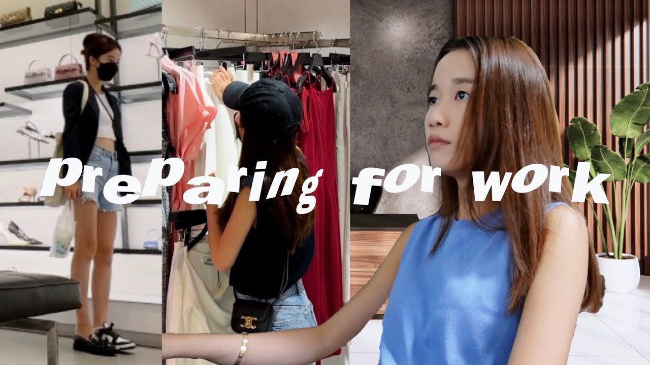 PREPARING FOR FIRST DAY OF WORK IN SINGAPORE (👔corporate life) [VLOG ...