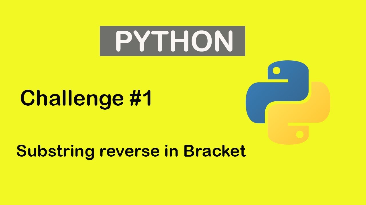 Reverse String In Brackets Python YouTube Reverse String In Brackets Python YouTube