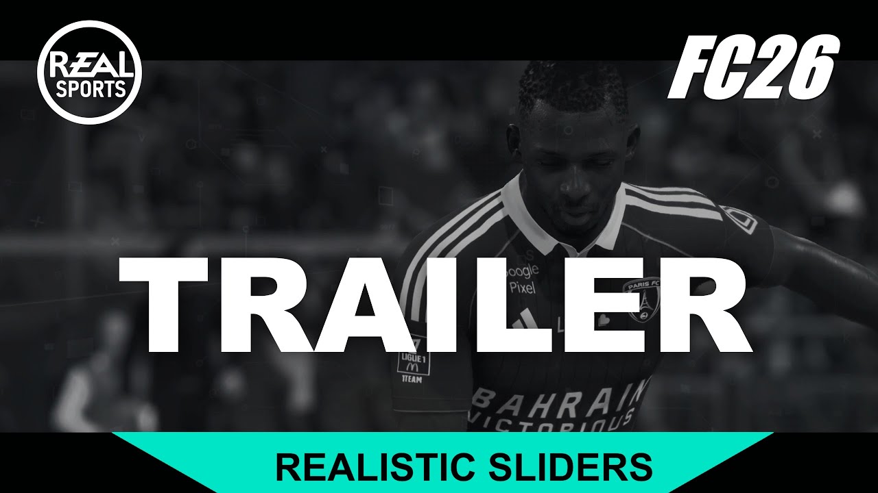 EAFC26 REALISTIC SLIDER TRAILER #EAFCrealisticsliders #realistic # ...