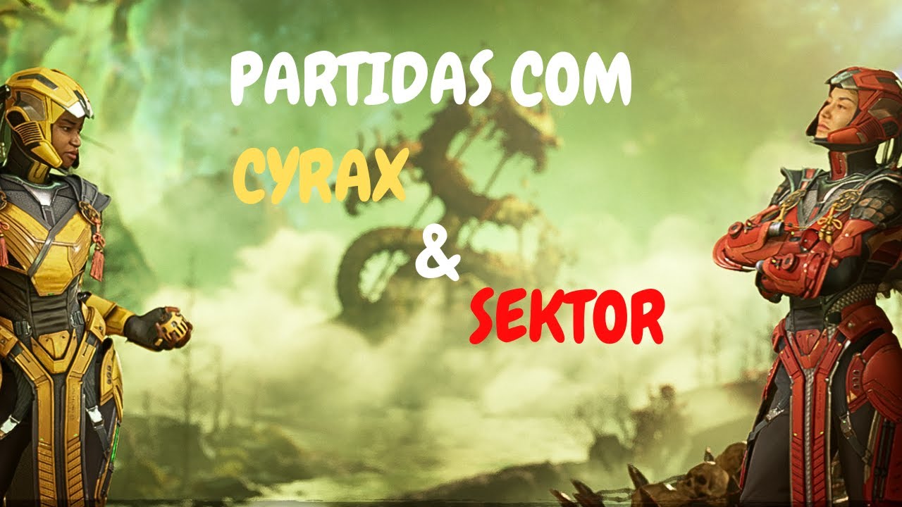 Mortal Kombat 1 - Partidas com Cyrax & Sektor - YouTube