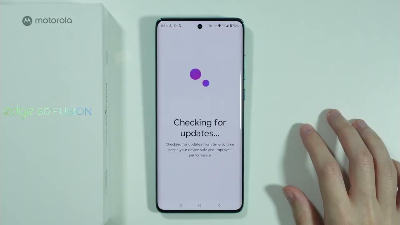 Motorola Edge 60 Fusion: How to Update Software (System Update) - How to Update Android - YouTube