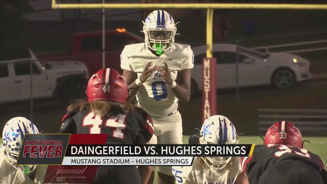 FRIDAY FOOTBALL FEVER Hughes Springs remains winless after Daingerfield ...