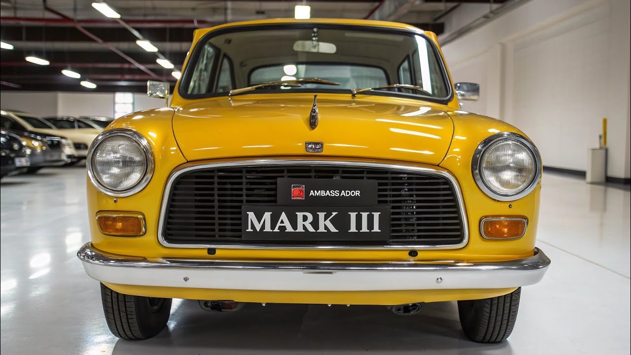 2025 Hindustan Ambassador Mark III – Nostalgia with a Modern Twist ...