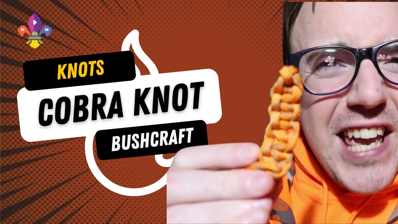 HOW2 TIE Cobra Knot | SCOUTADELIC - YouTube