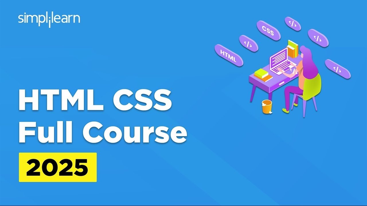 Html Css Full Course 2025 Html Css Tutorial Web Development Course 8113