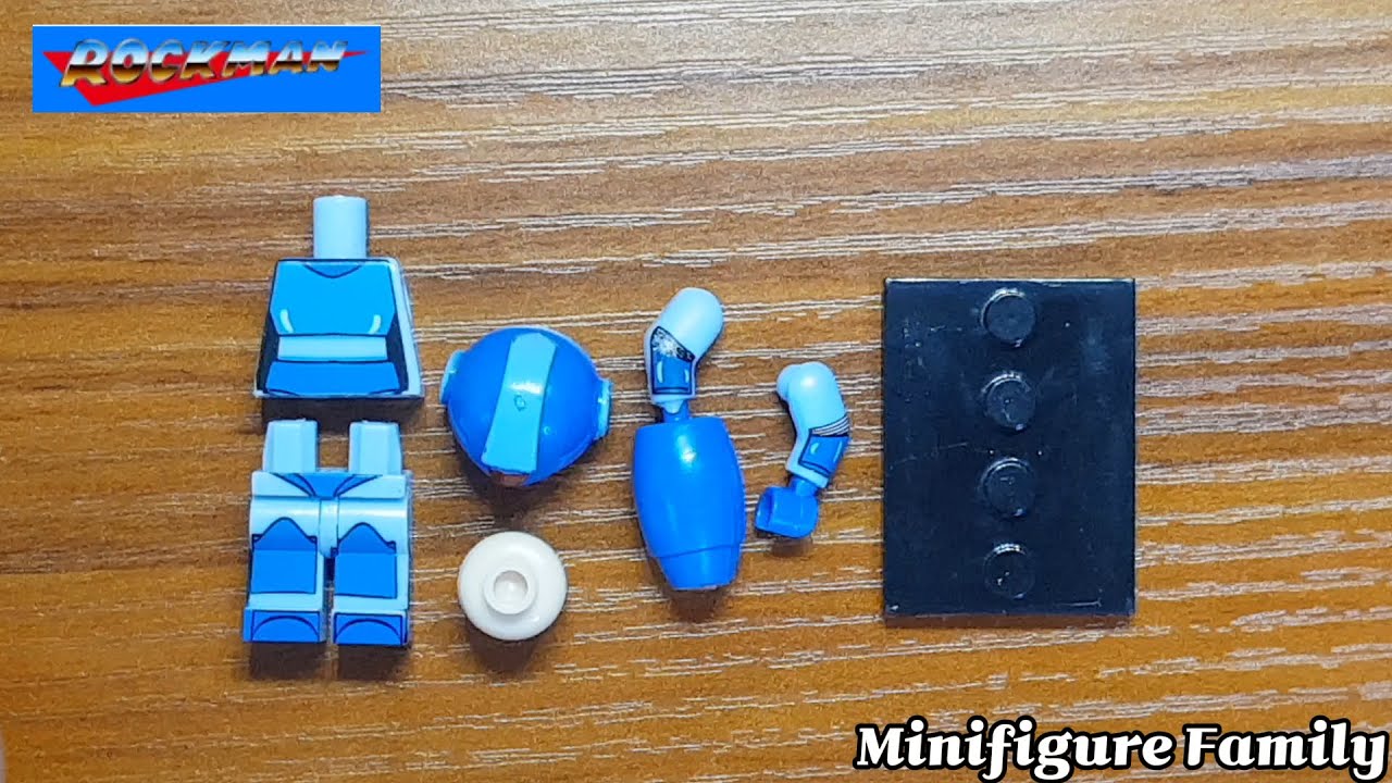 LEGO ROCK MAN / MEGA MAN 洛克人 POGO PG8137 Various Mega Man minifigure ...