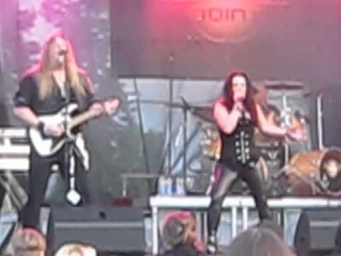 Burning Point featuring Nitte Valo : In the shadows, Live at Lankafest ...