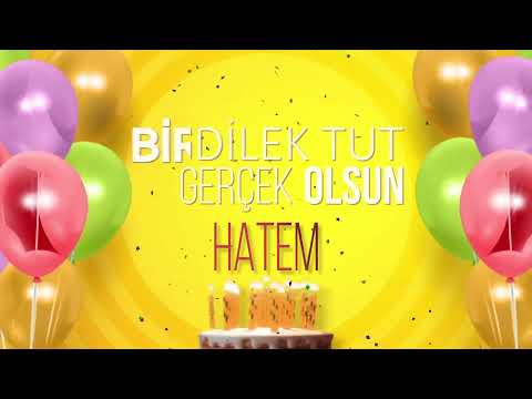 İyi ki doğdun HATEM- İsme Özel Doğum Günü Şarkısı (FULL VERSİYON)