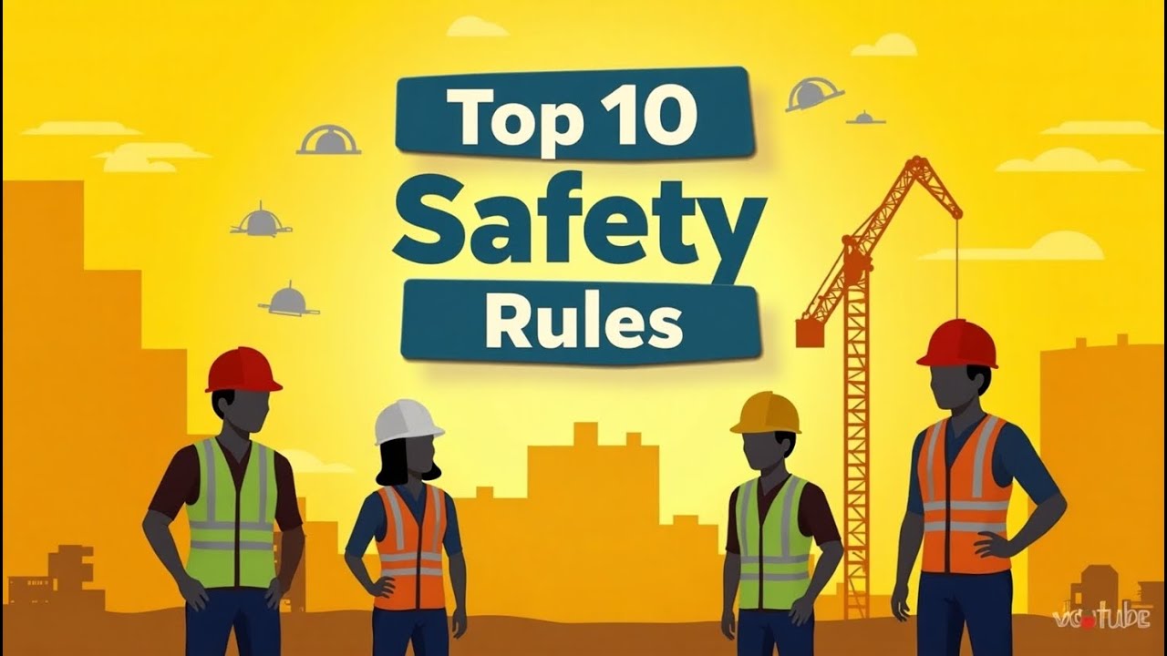 Top 10 Construction Safety Rules You CAN'T Ignore! (House Building ...