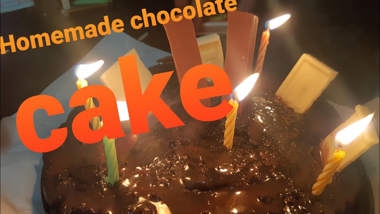Homemade chocolate cake recipe,eno cake, instantly baked cake ...