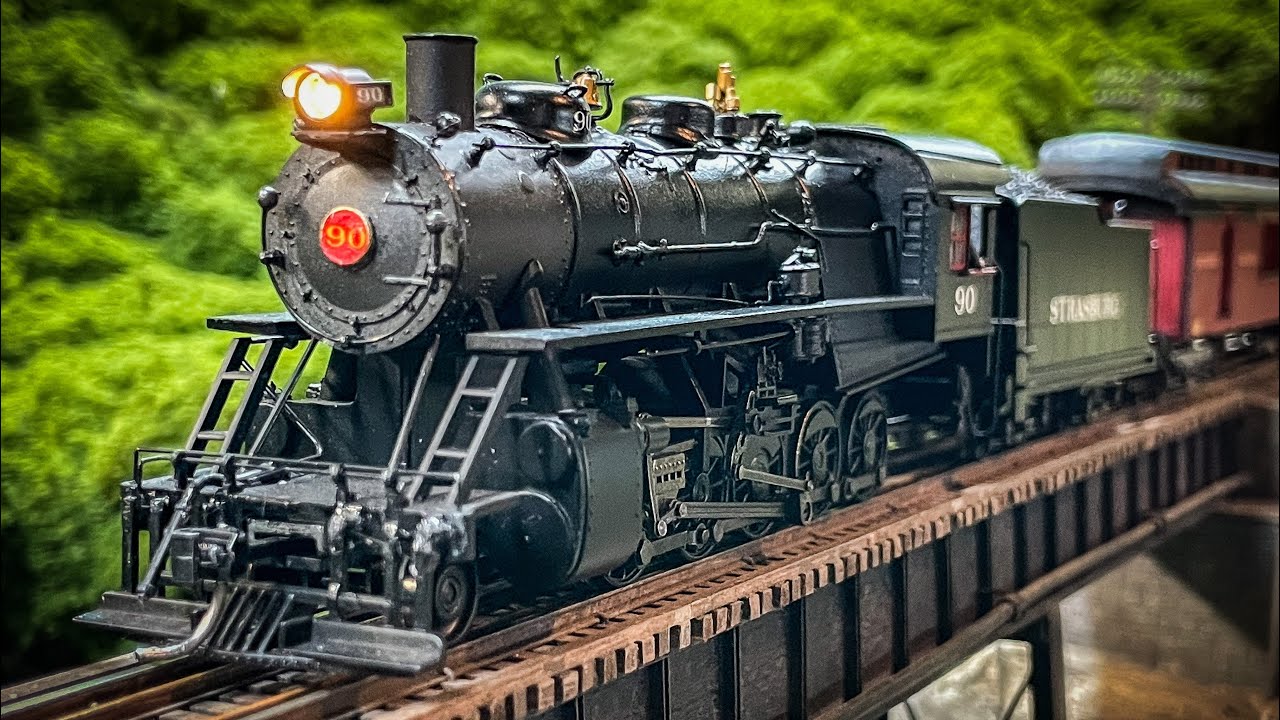 HO Scale Strasburg 90 Review - YouTube