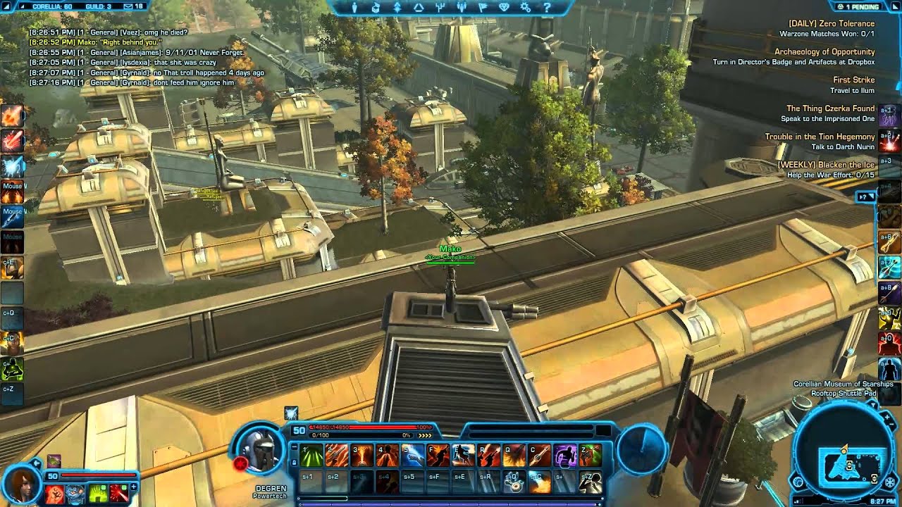 [SWTOR] Datacrons of Corellia (Empire) - A Guide by Degren of Friends ...