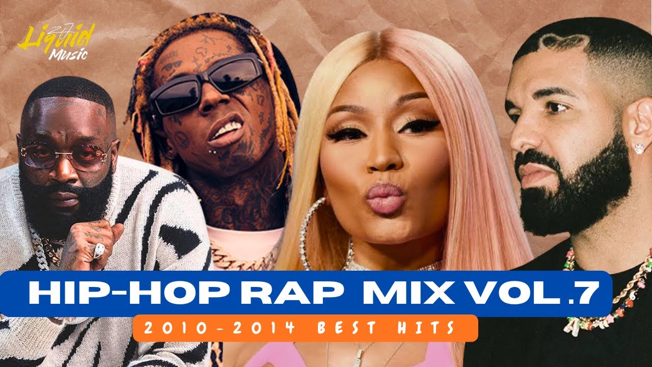 Best 2010–2014 Hip Hop Mix (Clean) | Drake, Lil Wayne, Rick Ross, Nicki ...