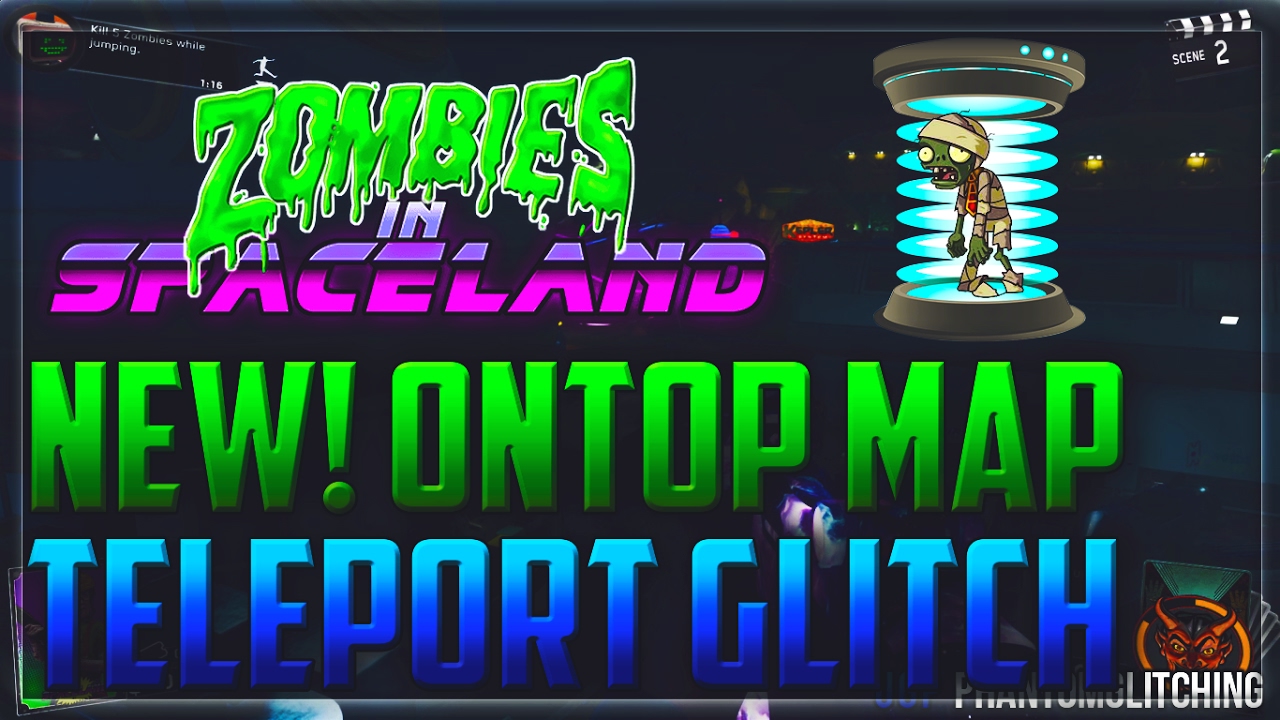NEW! Zombies In Spaceland TELEPORT ONTOP OF MAP AFTER PATCH 1.09 Best ...
