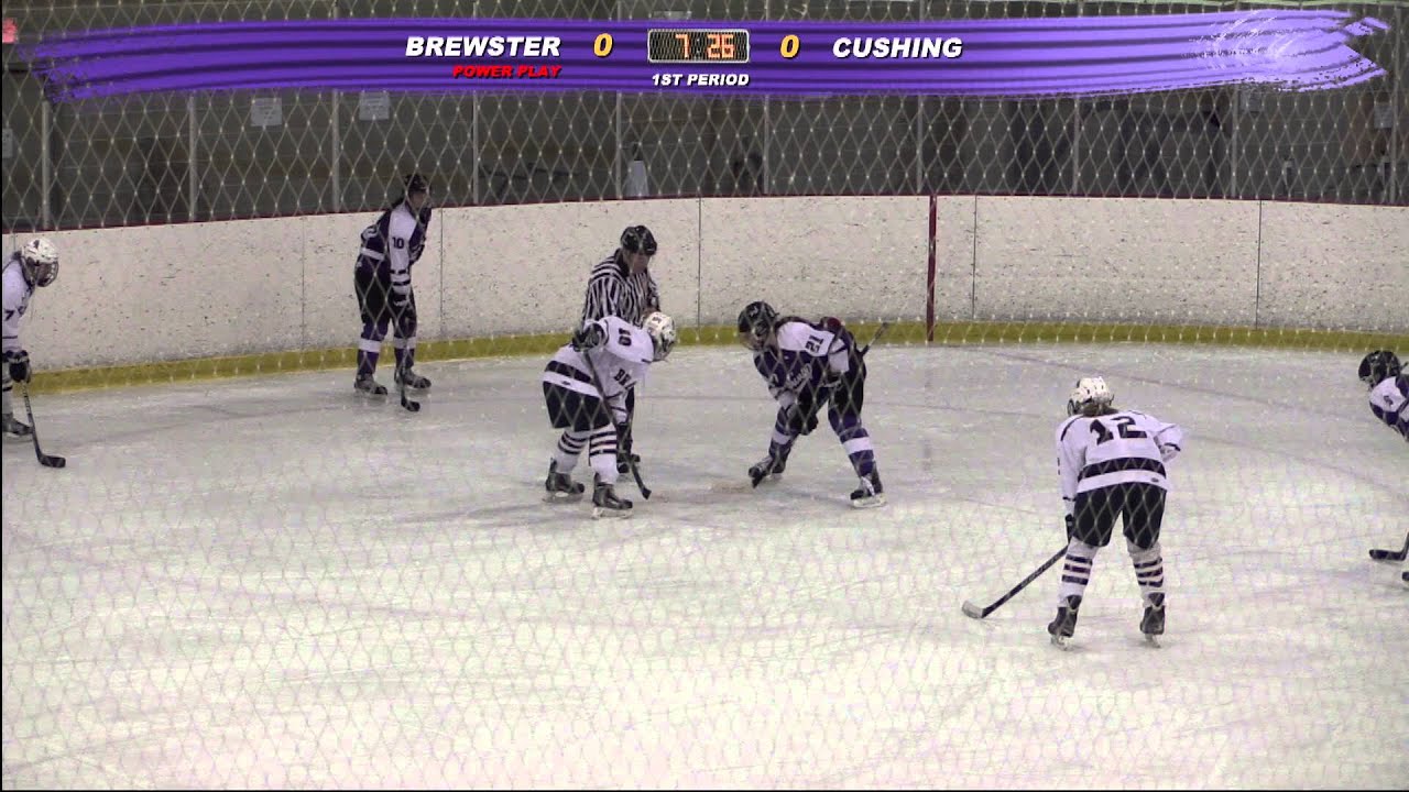 Cushing Academy - Varsity Girls Ice Hockey vs. Brewster Academy - YouTube