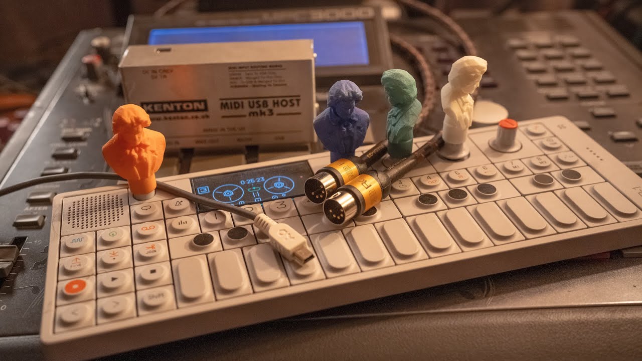 OP1 and Midi? || Kenton Midi USB Host + Teenage Engineering OP1 + MPC ...