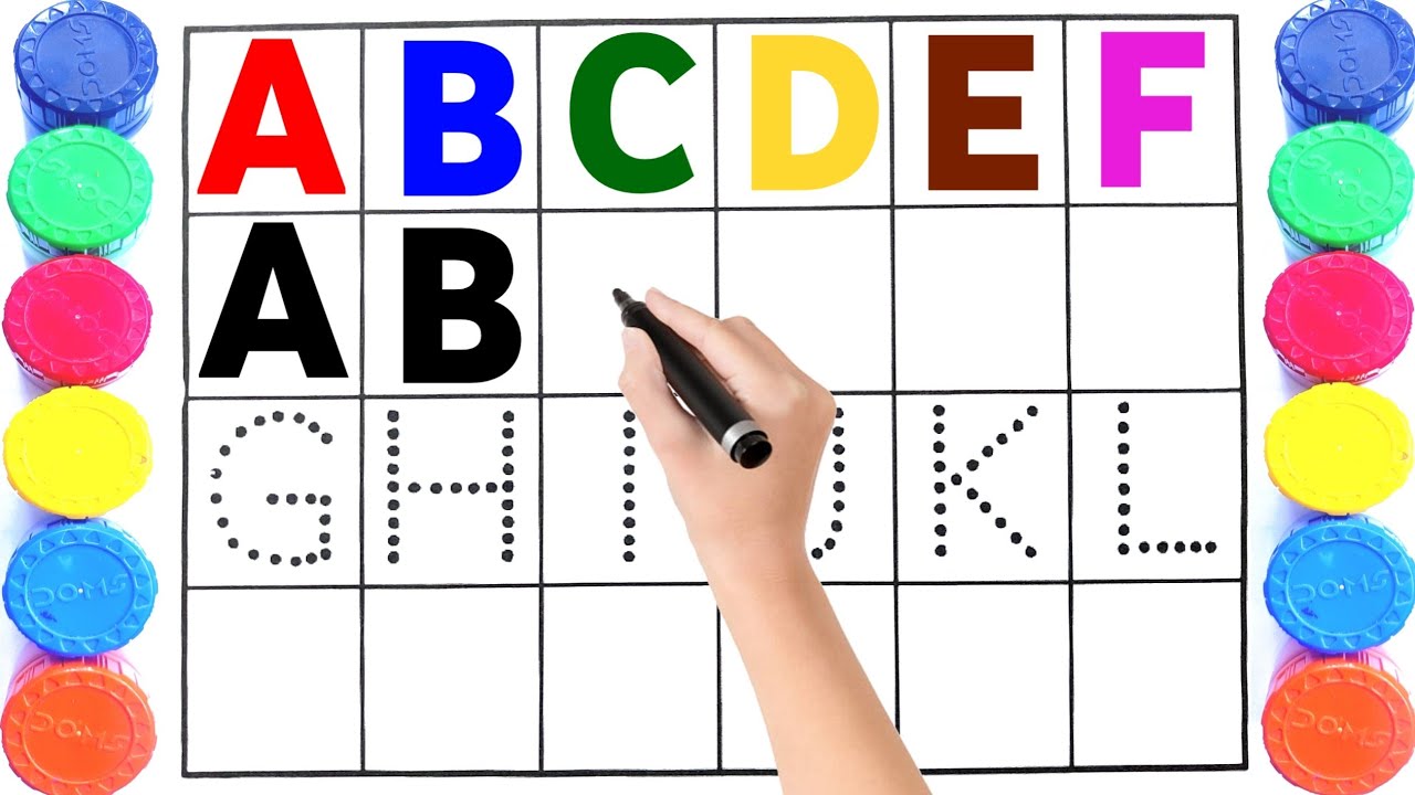 One two three, 1 to 100 counting, ABC, ABCD, 123, 123 Numbers, learn to ...