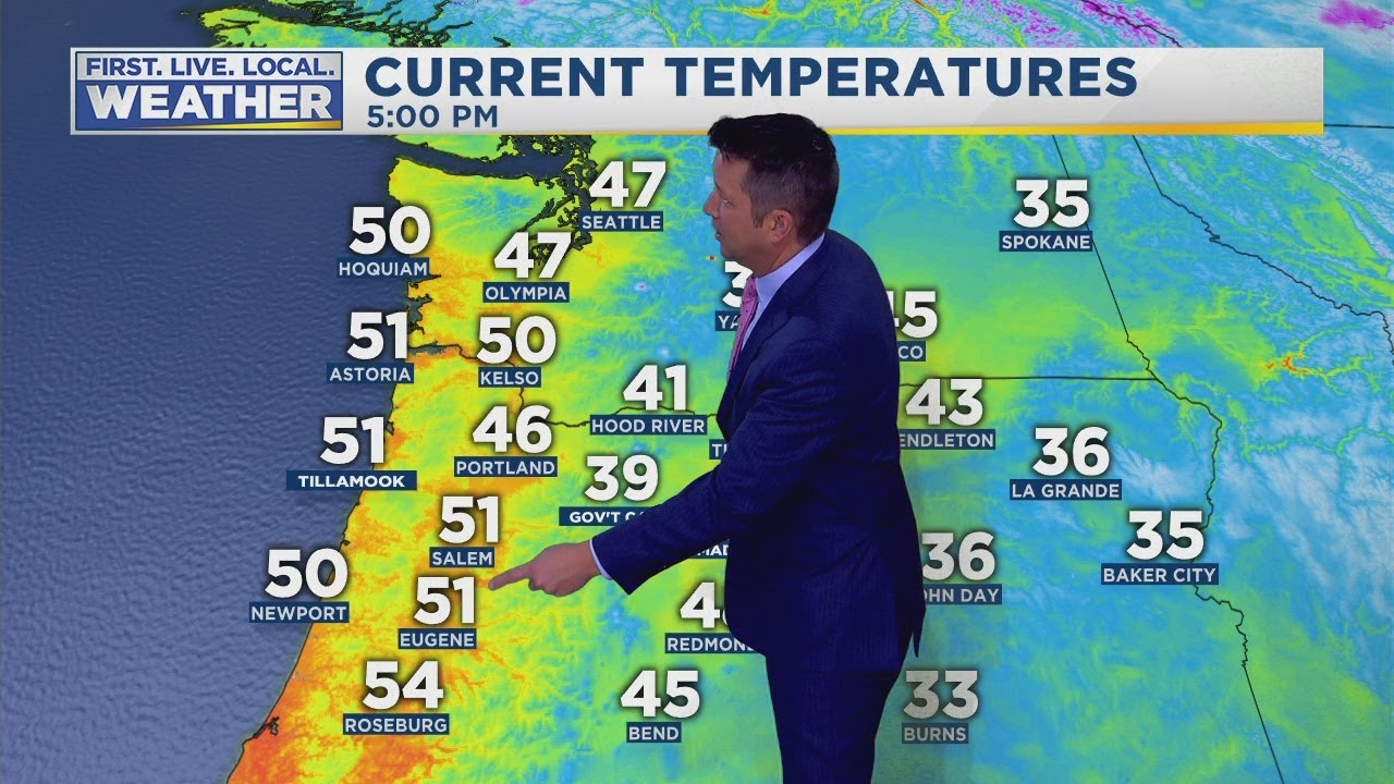 Wednesday evening FOX 12 weather forecast (1/23) - YouTube