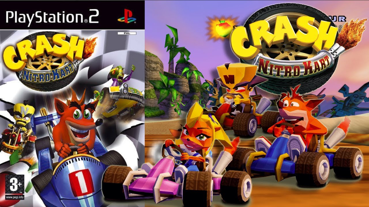 Crash Nitro Kart (PS2) Juegazo de carreras. ¿Copia de Mario Kart? - YouTube