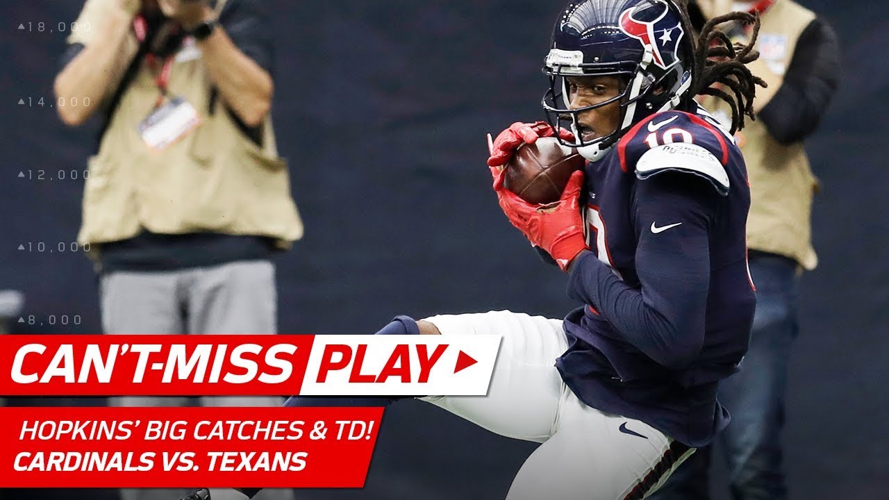 DeAndre Hopkins Beats Patrick Peterson 3 Times on Huge TD Drive! | Can ...