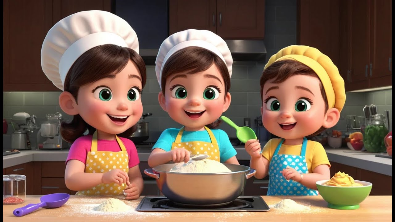 Pat-a-Cake, Pat-a-Cake | Fun Clapping Song for Kids | Nursery Rhymes ...