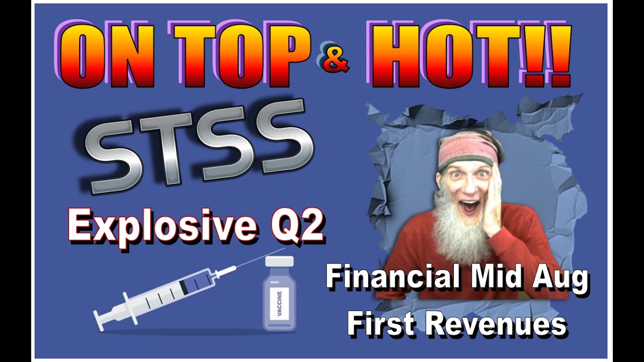 $STSS-Sharps Tech~Explosive Q2 w/ NO current Revenues~Financials Due mid Aug🧙‍♂️Zidar On Top ...