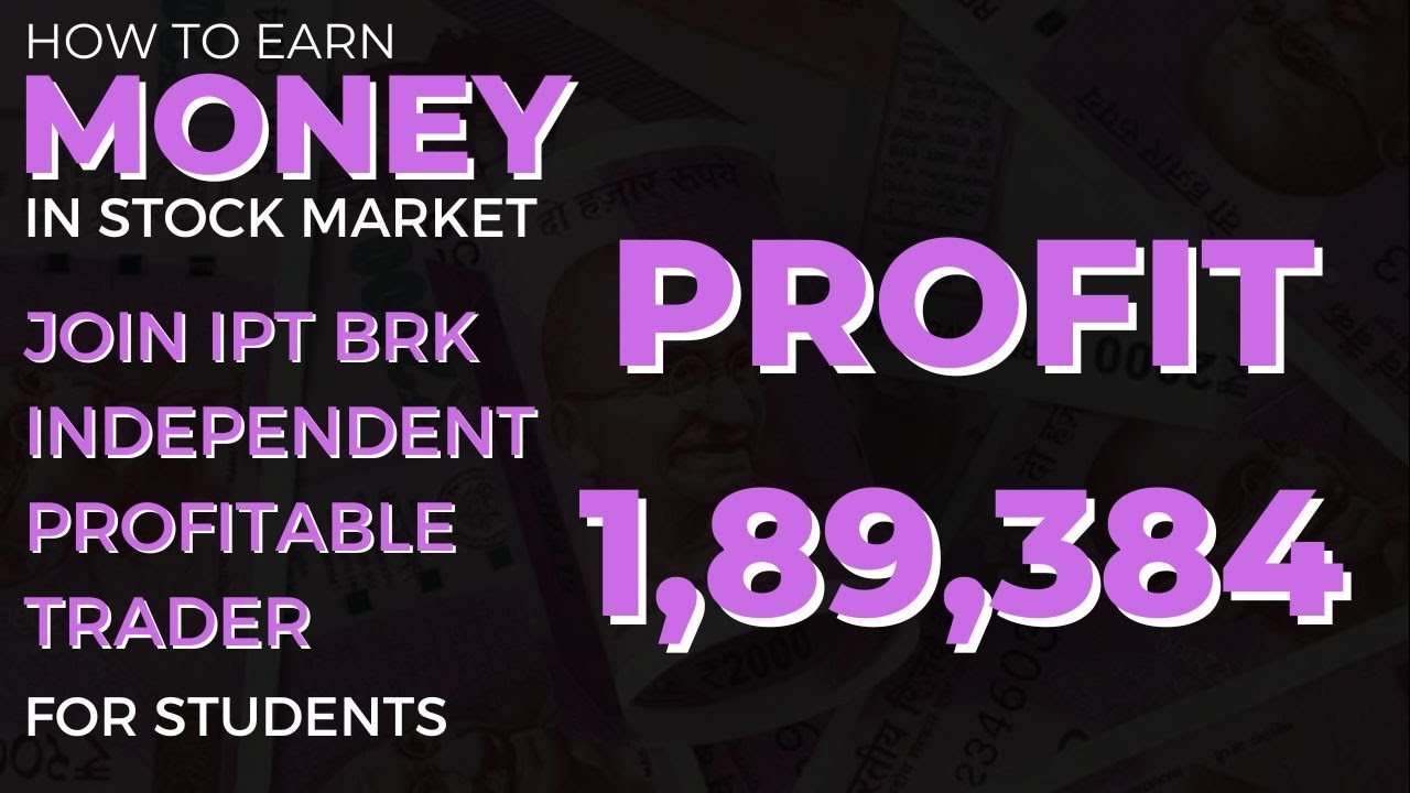 How To Earn Money Online Join IPT Independent Profitable Trader - YouTube
