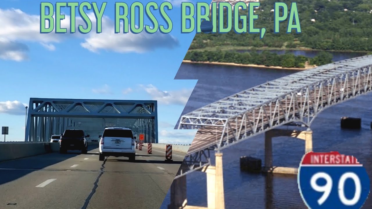 Driving On Betsy Ross Bridge - Philadelphia 🌉 🌁 🌉 - YouTube