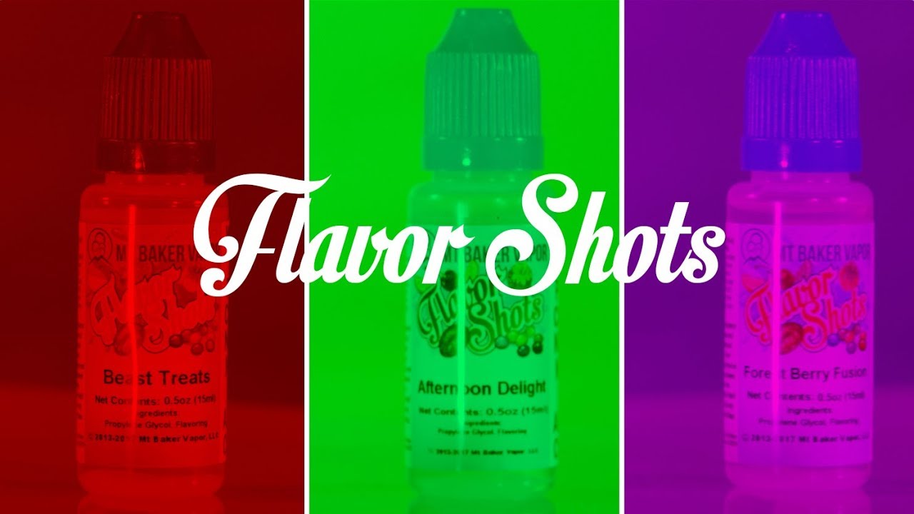 Flavor Shots!! Vape Juice! - YouTube