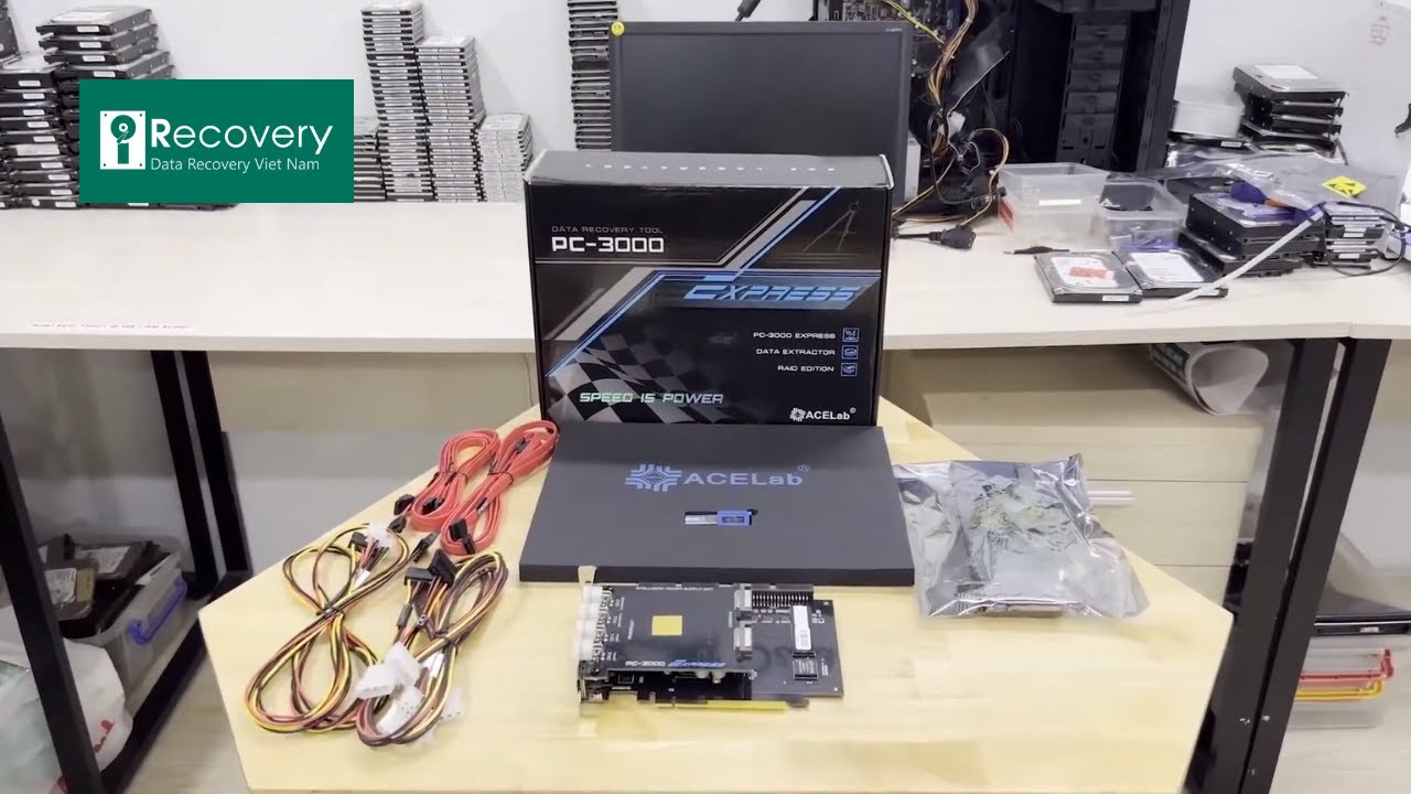 Bộ công cụ PC-3000 Express System tại iRecovery.vn - YouTube