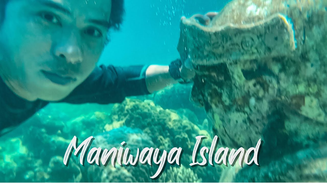 maniwaya island sta cruz marinduque with drone shots - YouTube